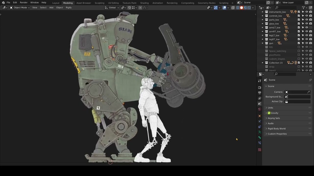 ArtStation - Idling animation
