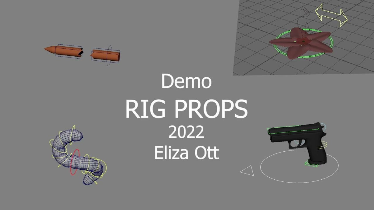 ArtStation - Props Divers Démo RIg