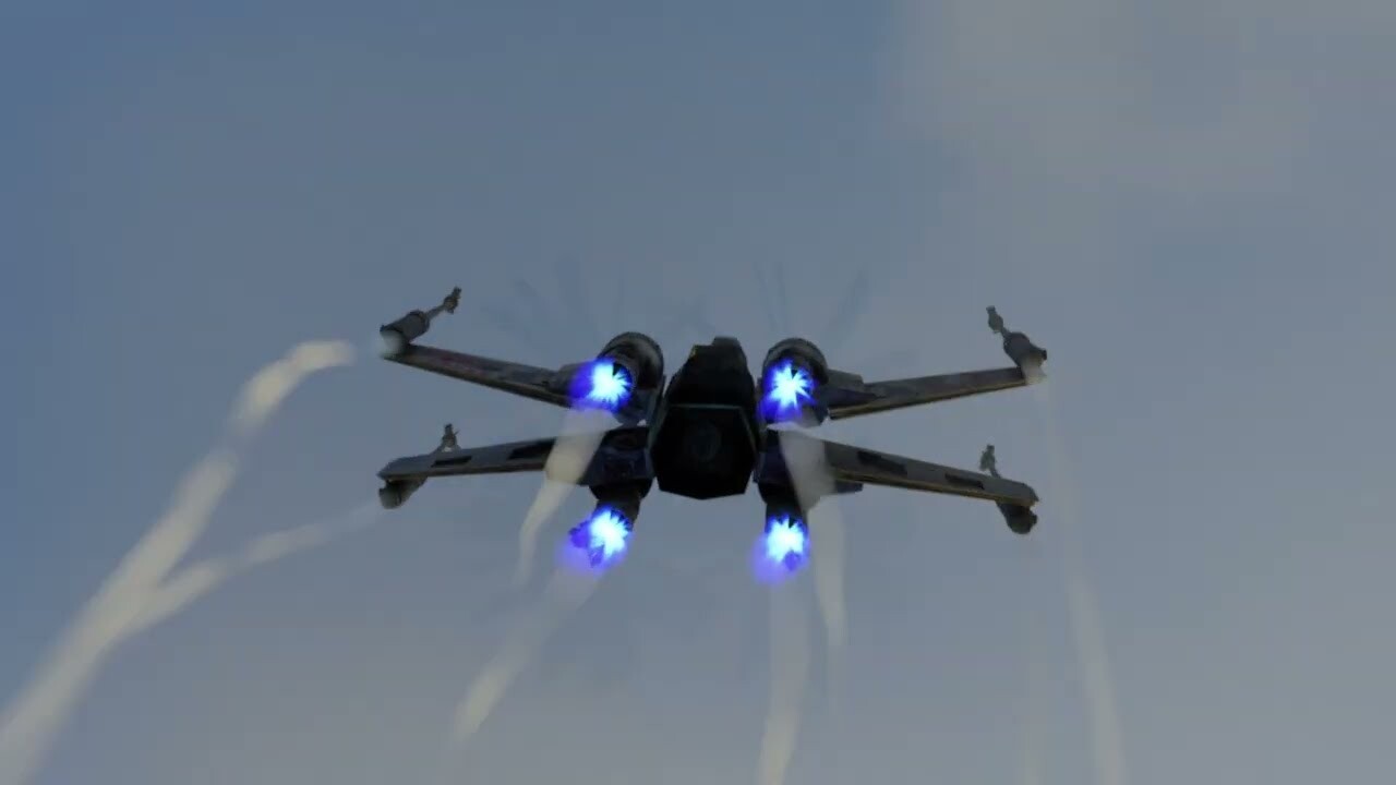 ArtStation - X-WING FLIGHT ANIMATION