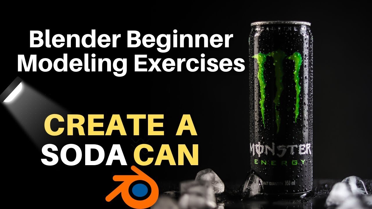 ArtStation - Create a Soda Can in a Blender in Just Minutes