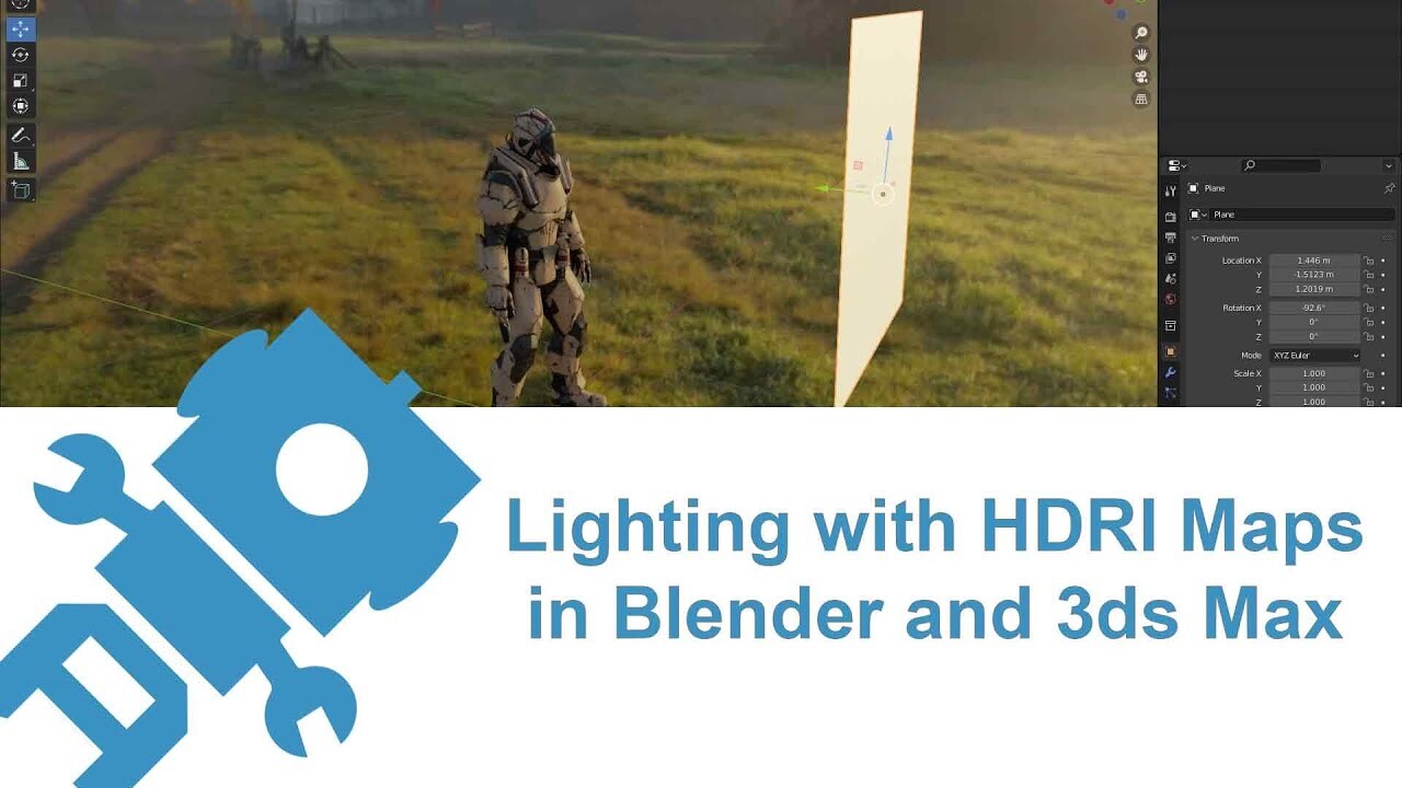 ArtStation - Lighting with HDRI Maps in Blender and 3ds Max