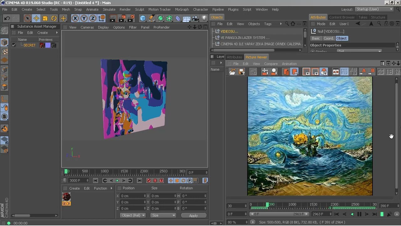 ArtStation - CINEMA 4D ARTIFICIAL INTELLIGENCE...ADOBE Aİ.CV ART SMART ...