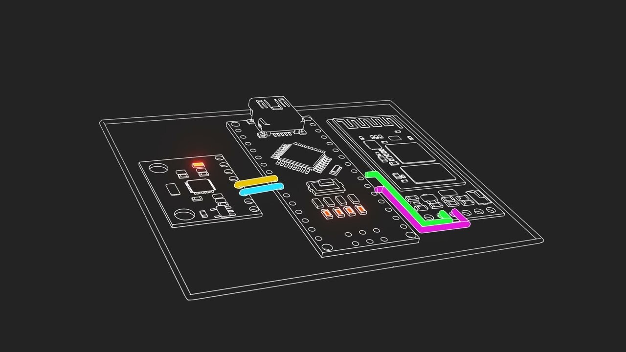 ArtStation - 3d line art animation