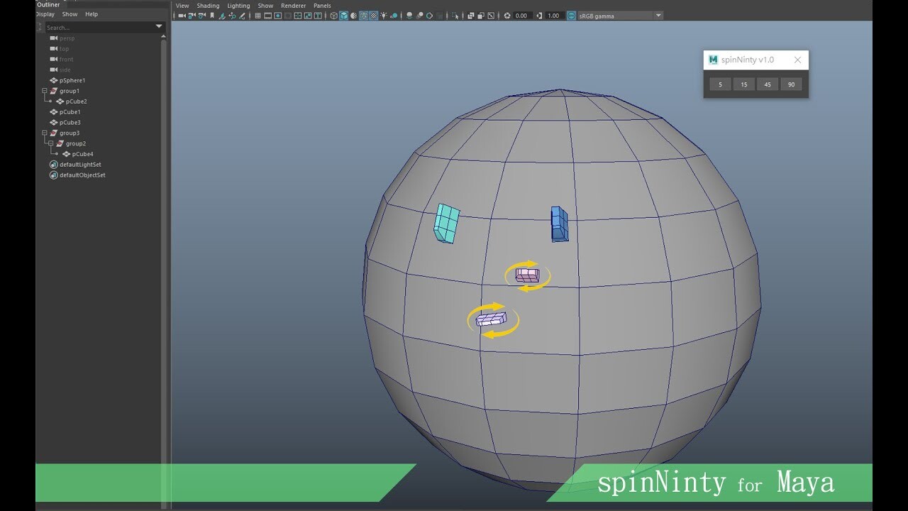 ArtStation - Maya Poly Tool R&D - spinNinty