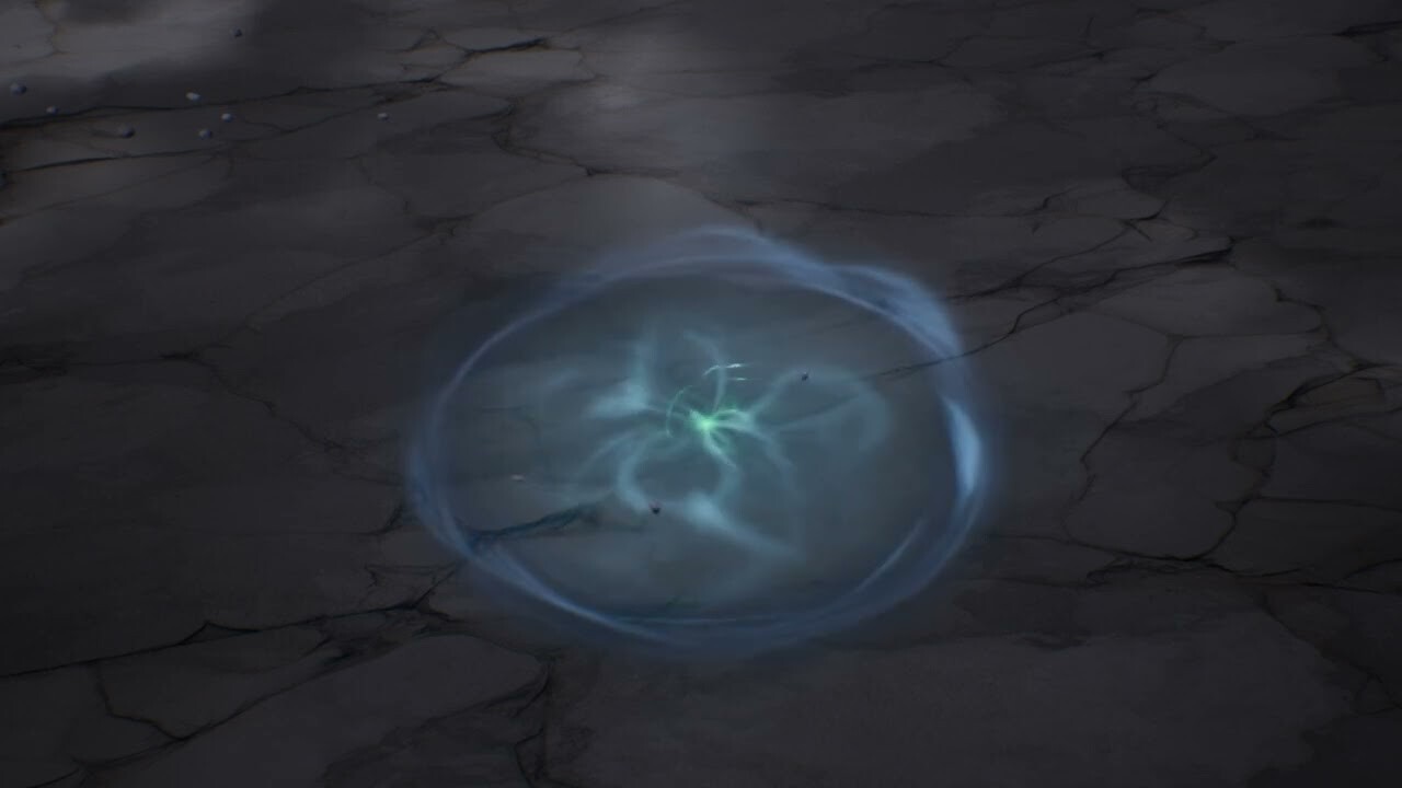 ArtStation - Magical Wind AOE