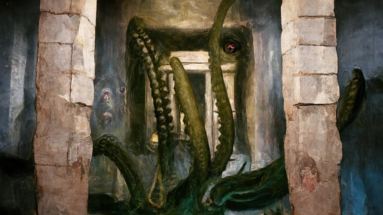 ArtStation - Cthulhu Awakens... UE5 + DiscoDiffusion (AI)