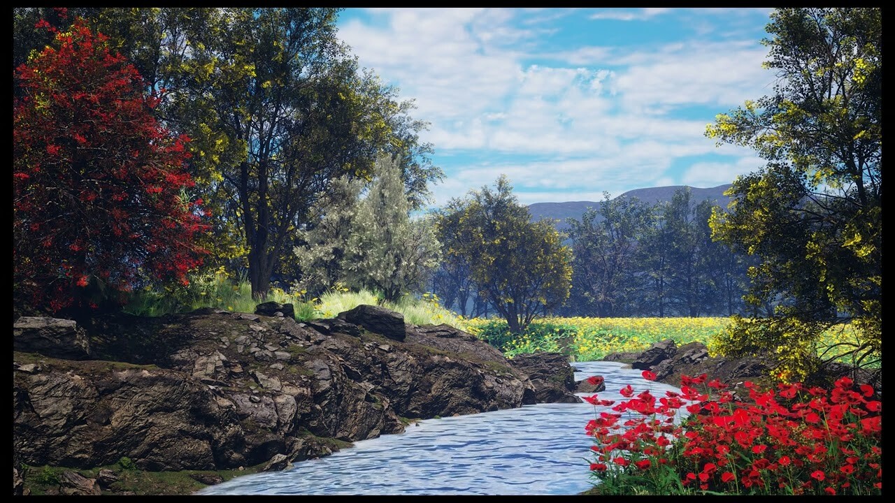 ArtStation - Mellow Landscape