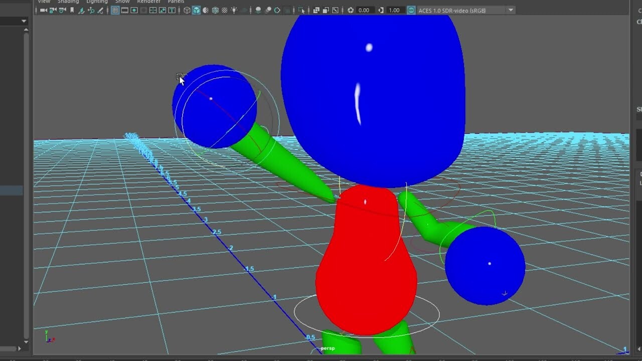 ArtStation - Simple IK Character Rig