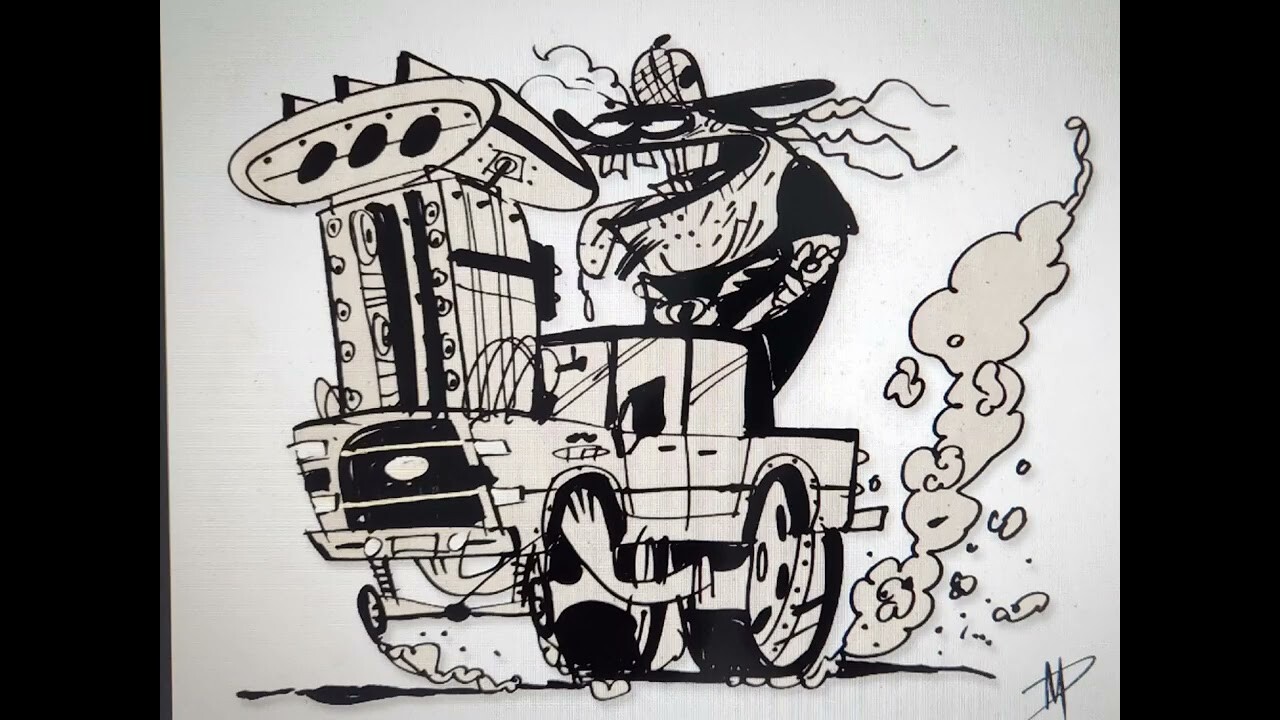 ArtStation - Monster Rod Doodling