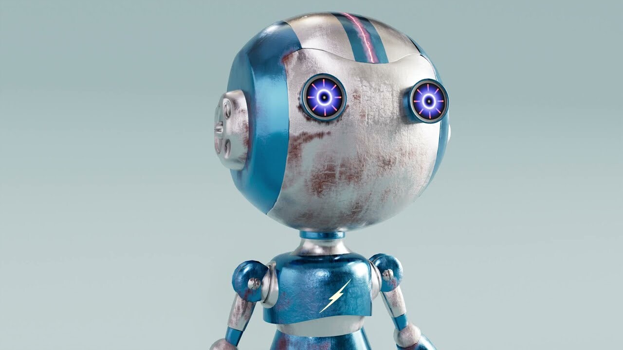 ArtStation - ROBOT - 3D Modeling & Texturing 4K Render