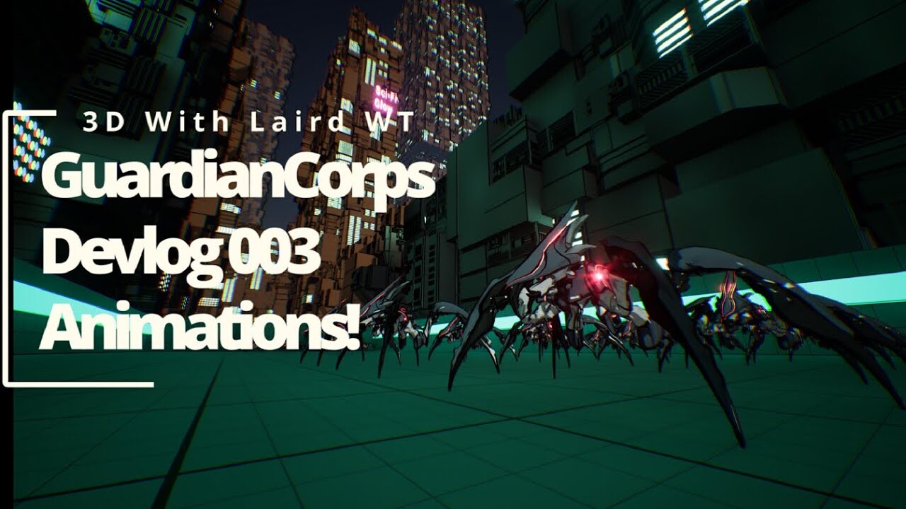 ArtStation - Guardian Corps Devlog 003 - Animation Update