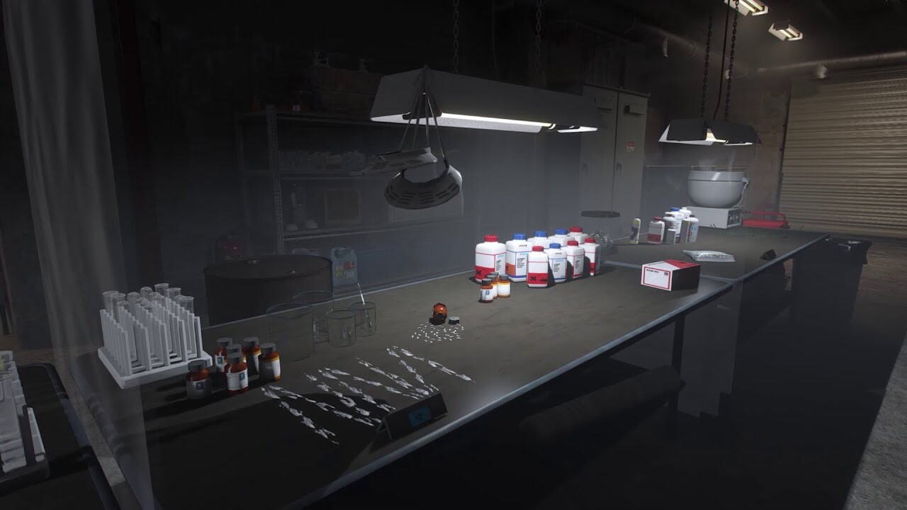 ArtStation - SYNTHETIC DRUG LAB - RAGE