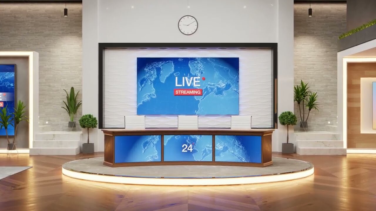 ArtStation - Virtual TV Studio