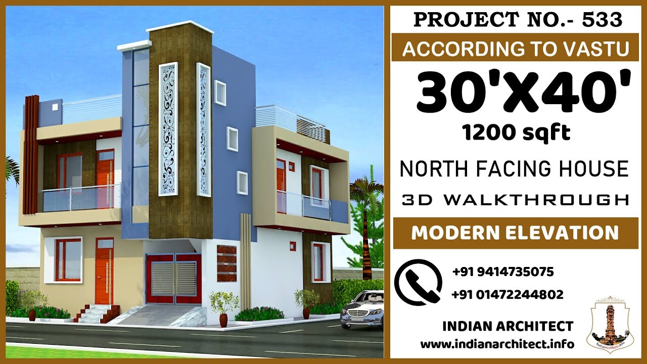 ArtStation - Residential Project for Mr. Mahesh Ji @ Kotputli, Rajasthan(With Modern Elevation ...