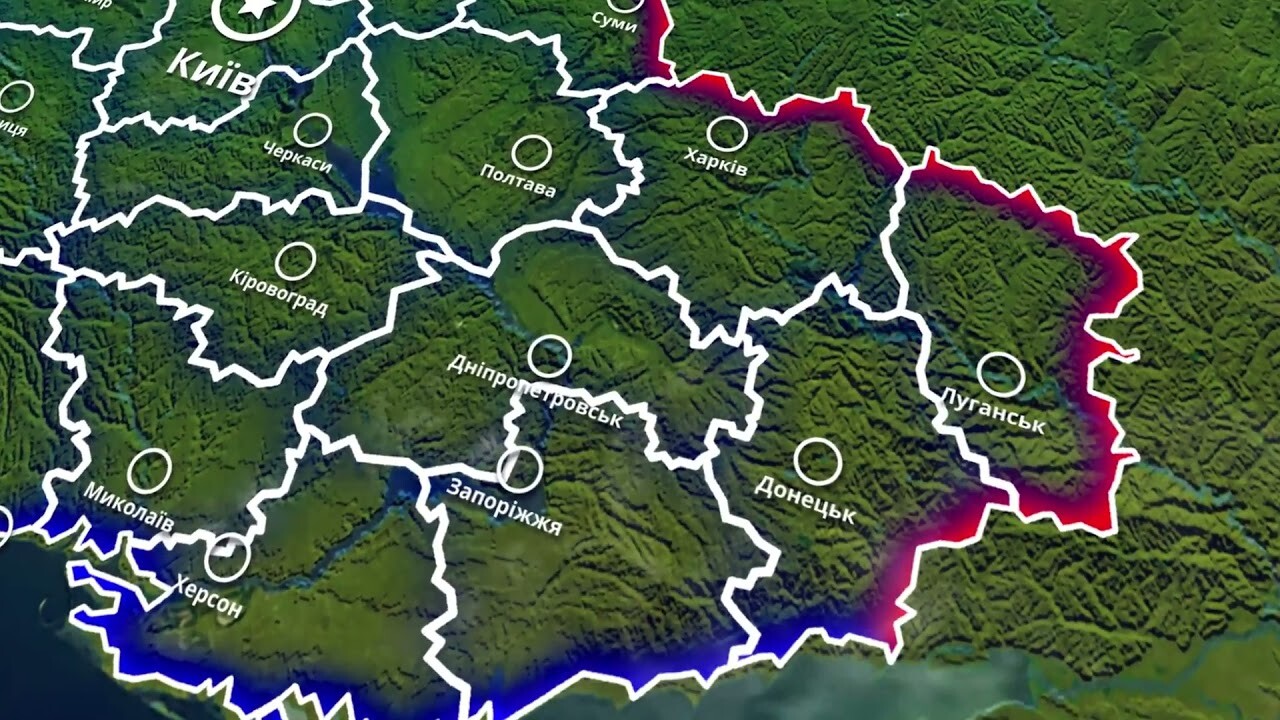 ArtStation - Animated 3d map