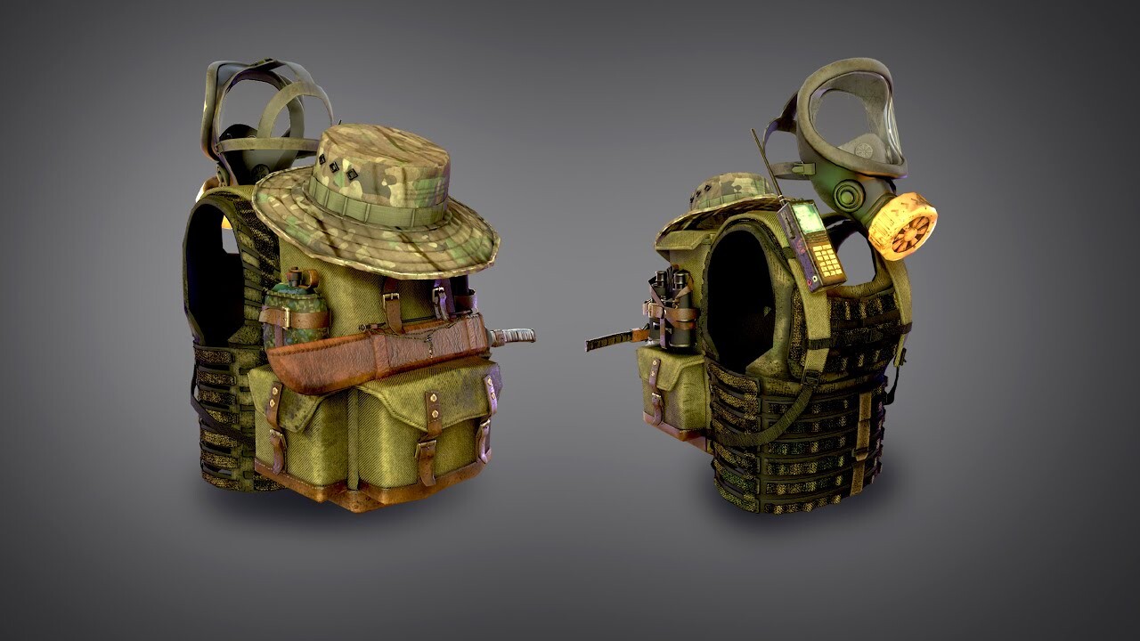 ArtStation - This is the starter survival kit for the stalker