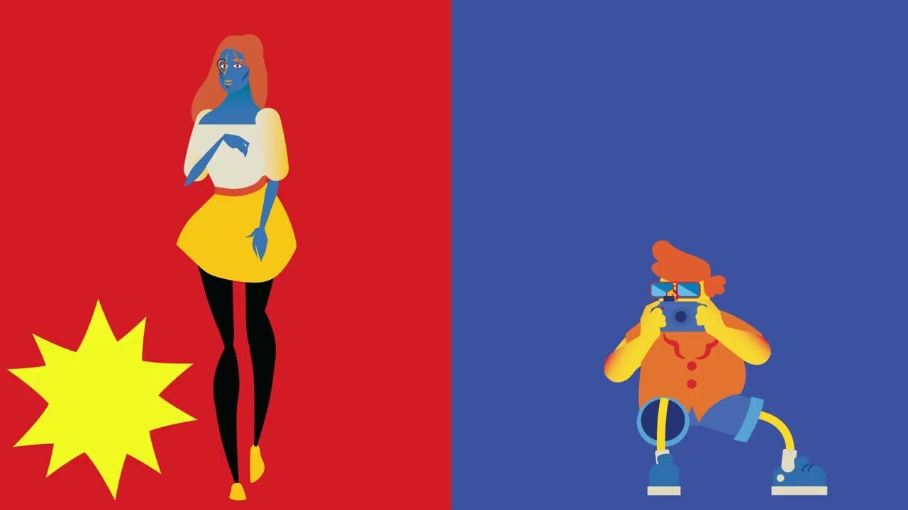 ArtStation - Motion Graphic based off of Poster