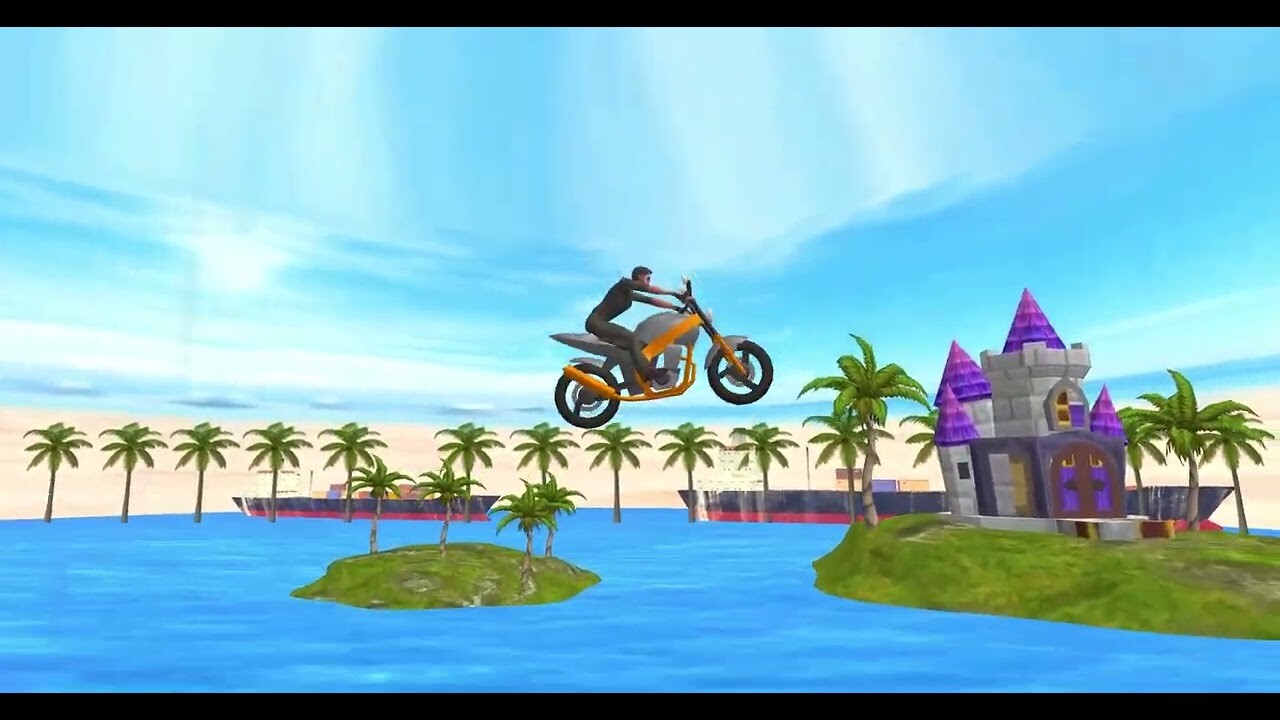 ArtStation - Bike Stunt Environment Design