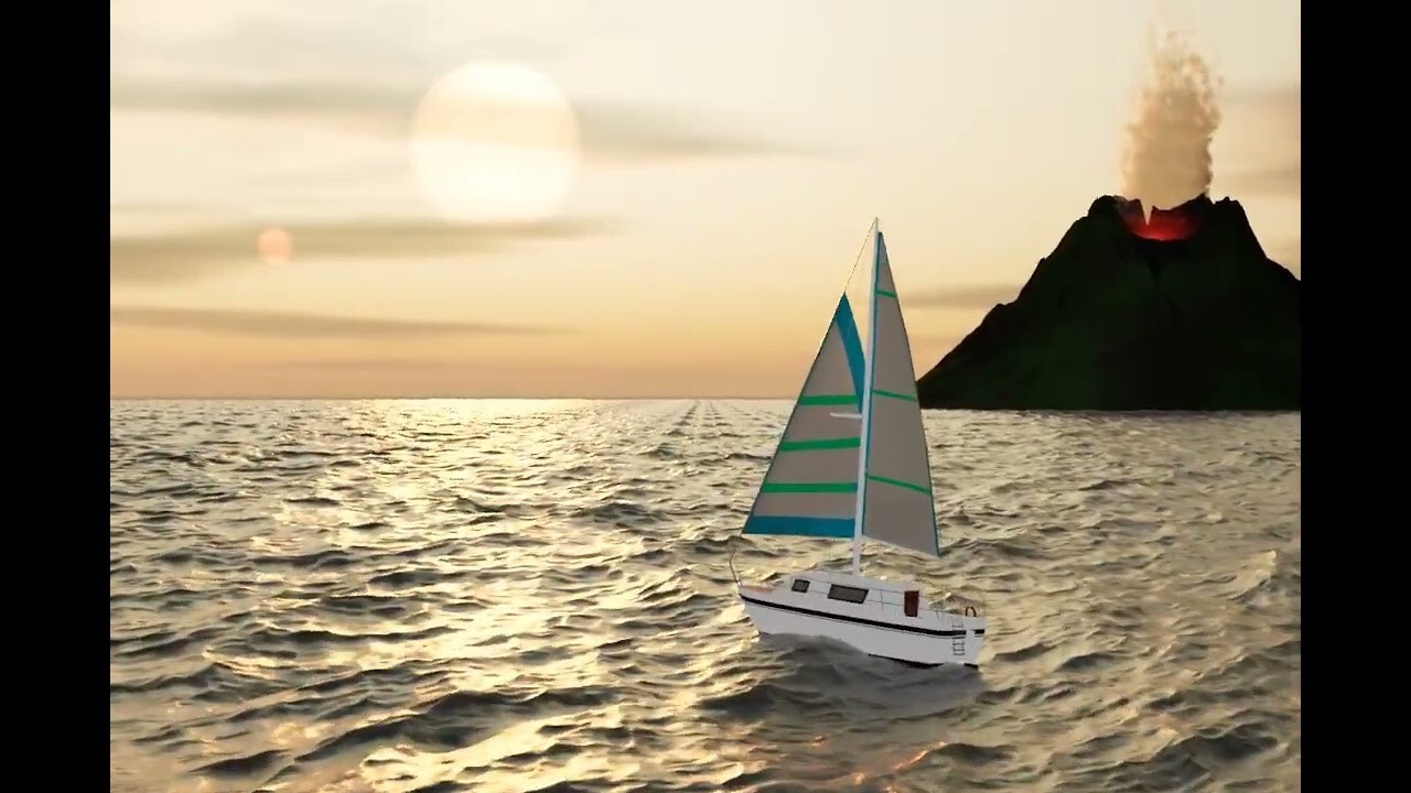 ArtStation - Ocean Study Animation