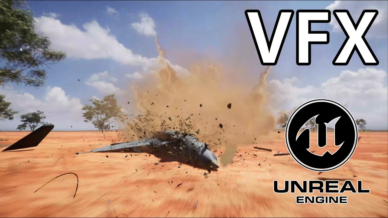 ArtStation - Plane Crash VFX