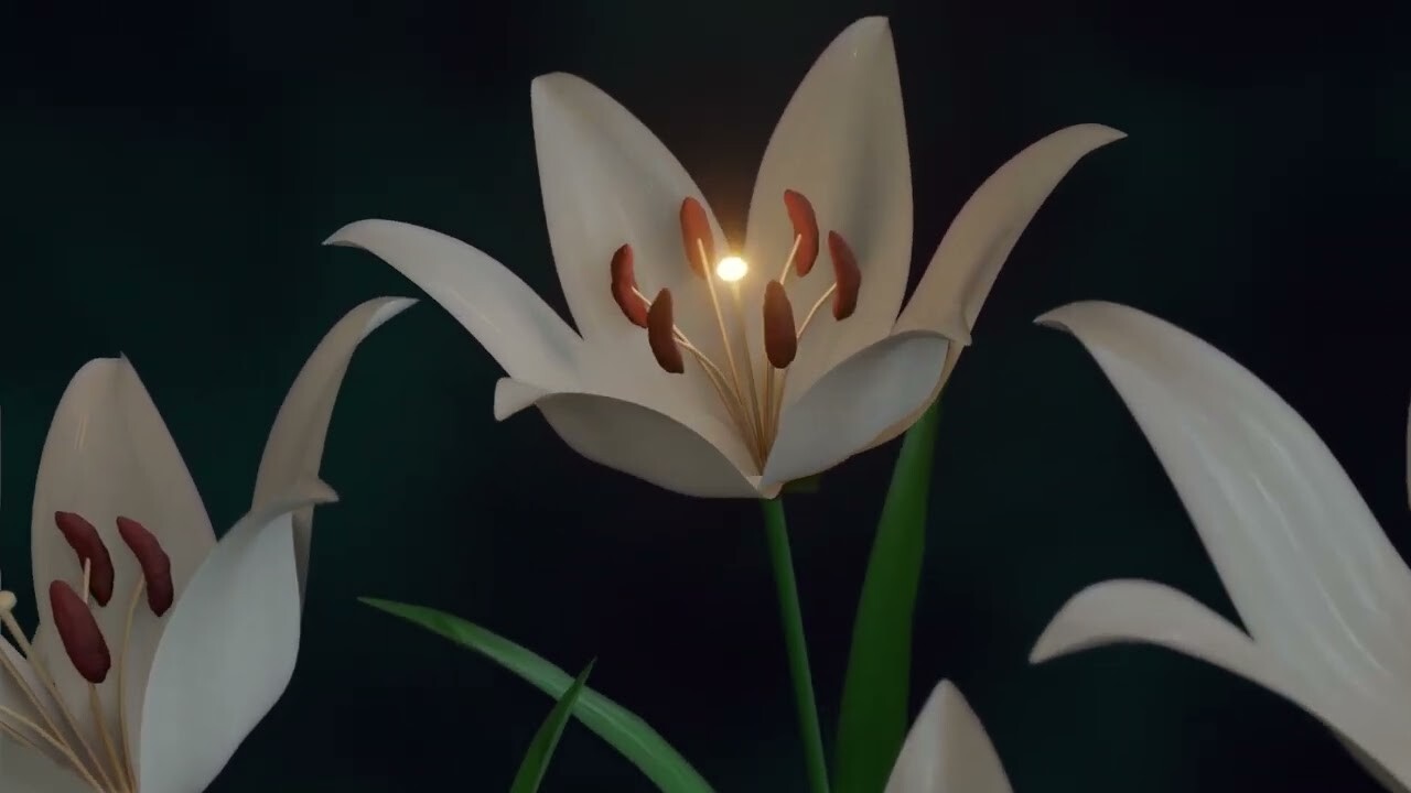 ArtStation - Flowers animation