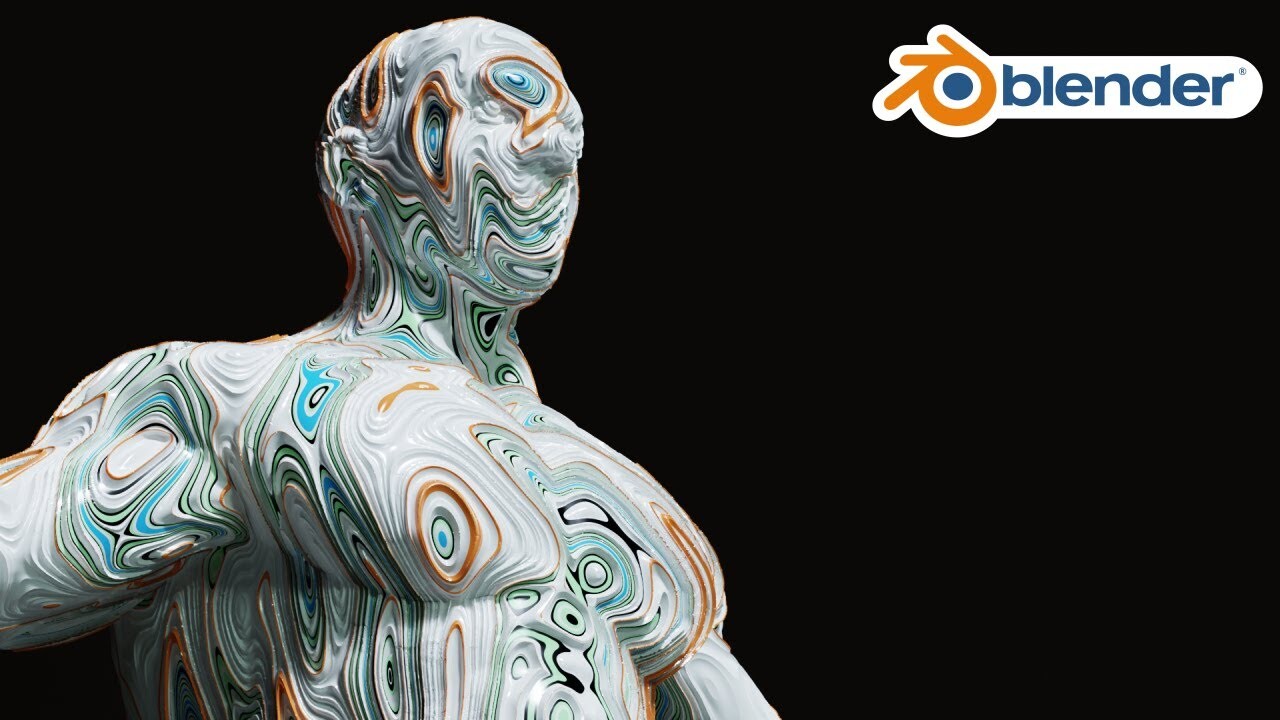 ArtStation - BLENDER ABSTRACT 3D DISPLACEMENT ART TUTORIAL