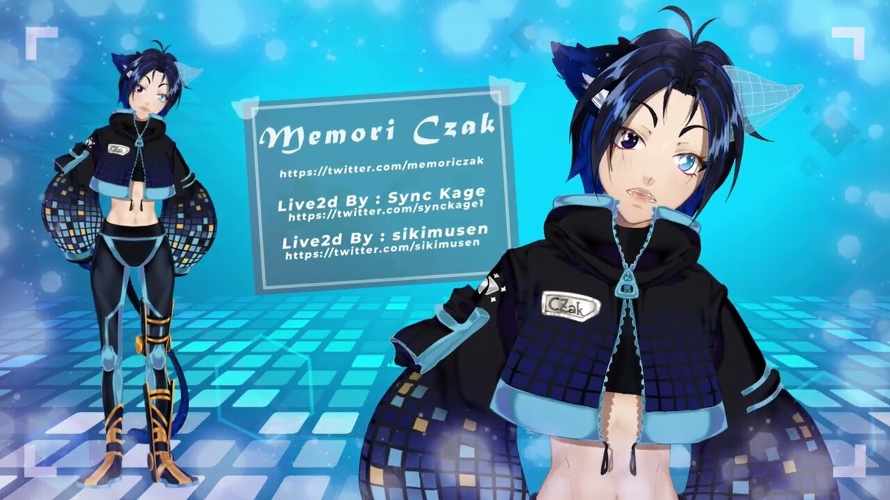 ArtStation - Live2d Showcase : Memori CZak [Iron Vertex] [end year 2020]