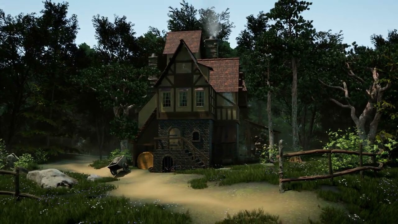 ArtStation - House in the forest