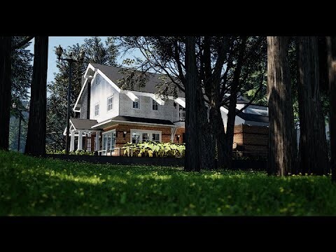 ArtStation - Country House. Real-time interaction Unreal engine 5 ...