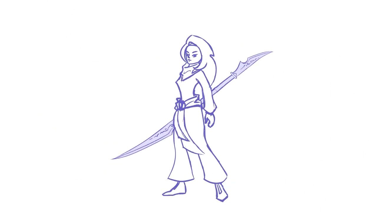 ArtStation - Rough Frame-by-Frame Animation