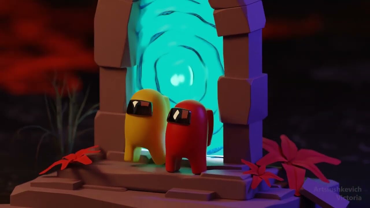 ArtStation - Among Us 3D animation