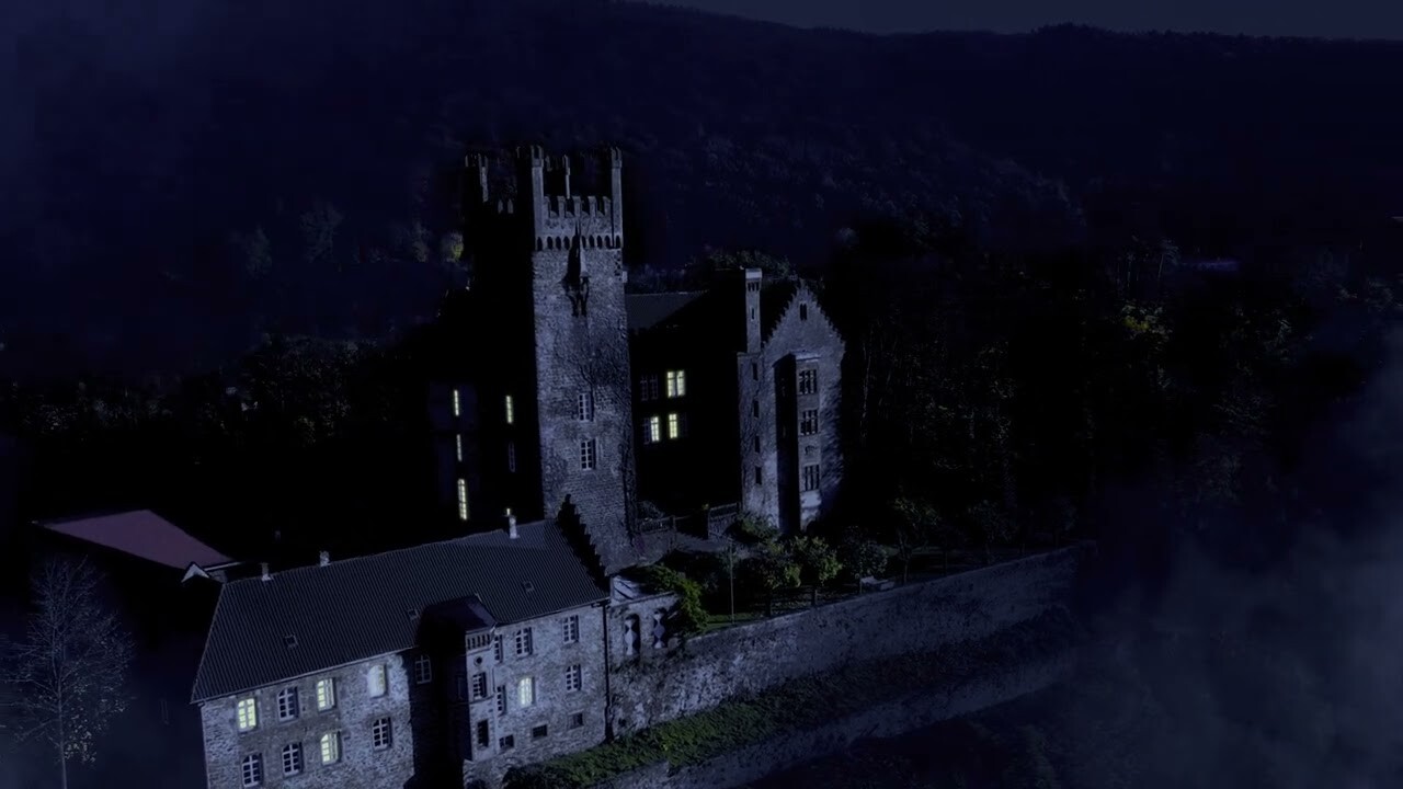 ArtStation - Night castle comp final