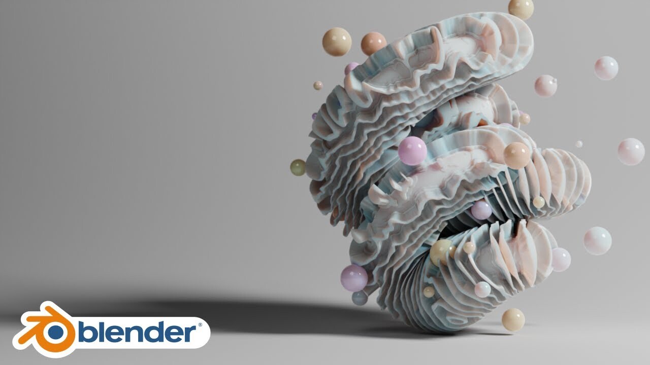 ArtStation - BLENDER ABSTRACT DISPLACEMENT ART TUTORIAL