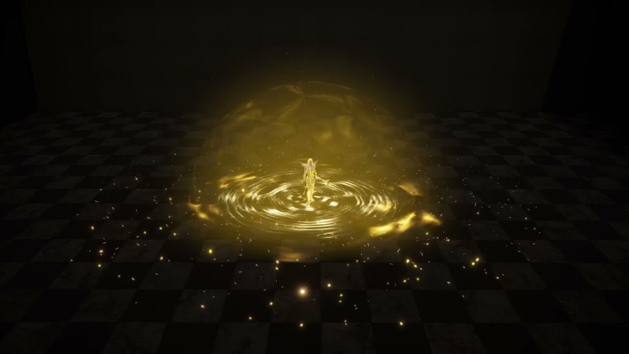 ArtStation - AoE VFX Niagara UE5