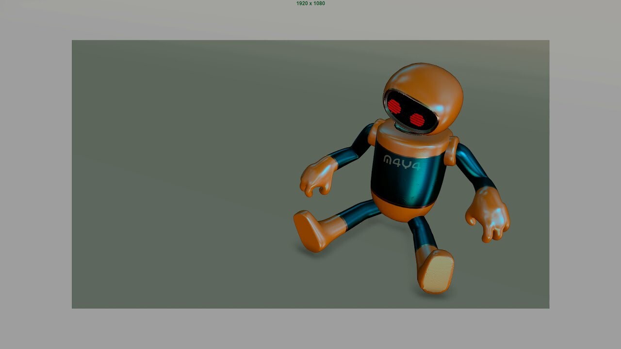 ArtStation - Maya bot acting shot