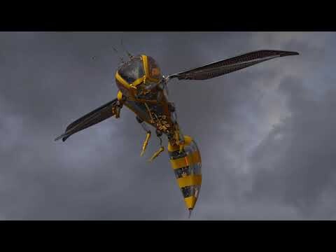 ArtStation - Wasp Surveillance Drone
