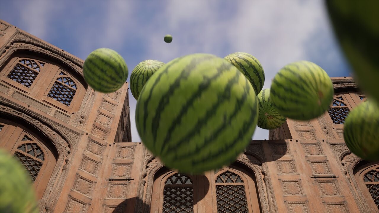 ArtStation - watermelon attack