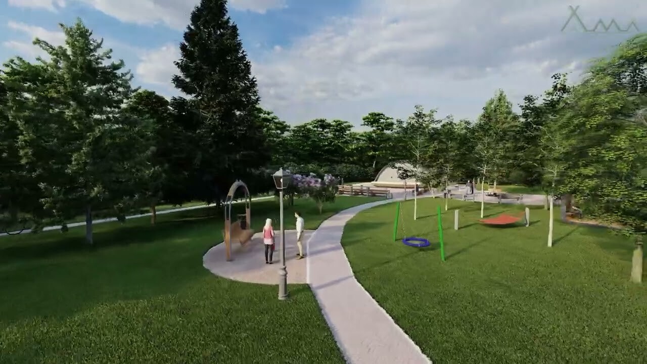 ArtStation - Visualisation – the park "Ryabovo"