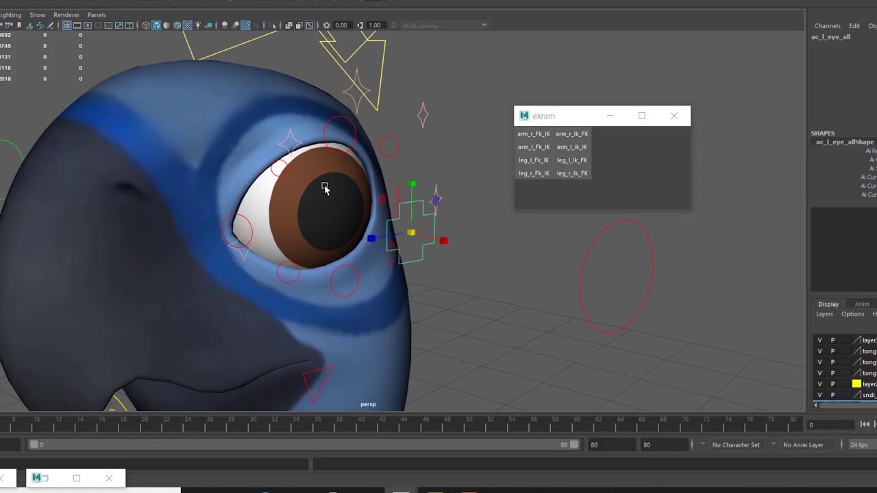 ArtStation - bird rig demo
