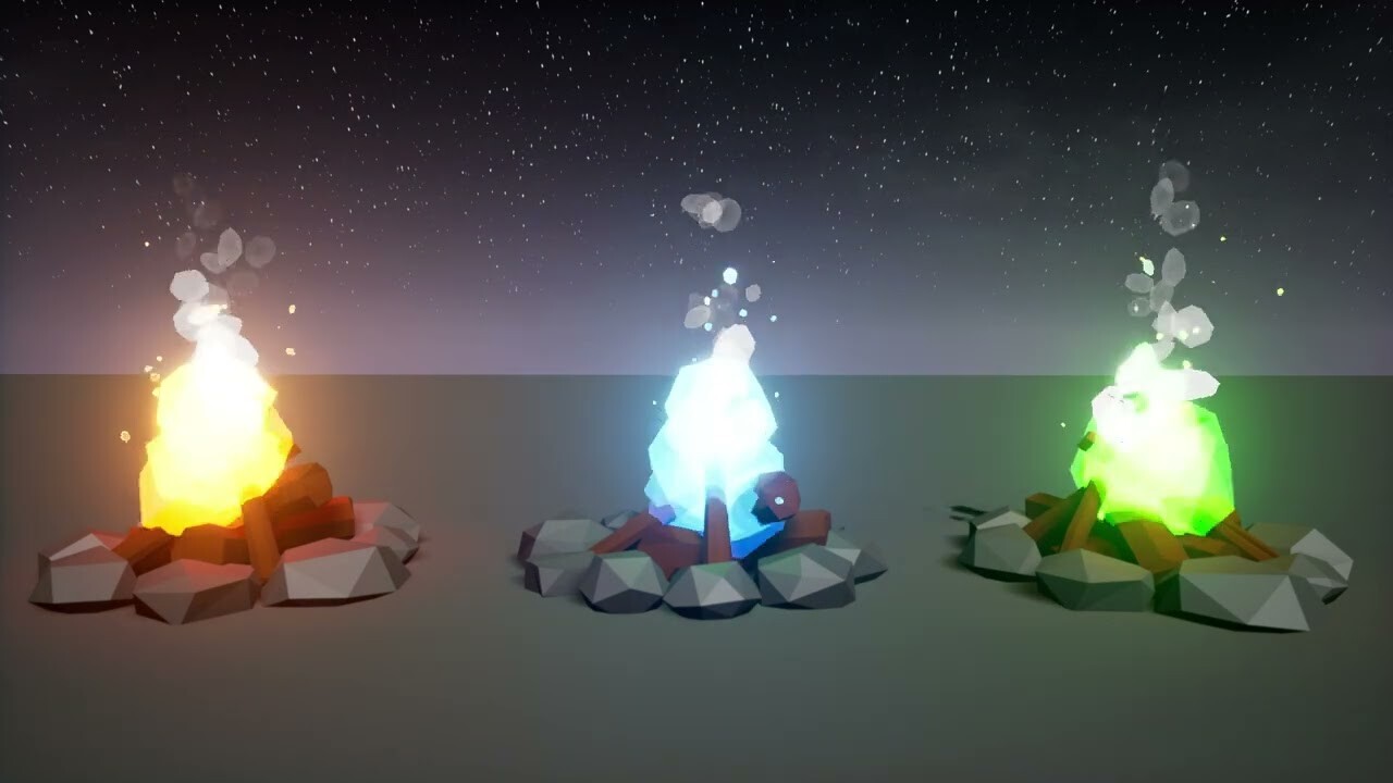 ArtStation - Fire VFX - UE4