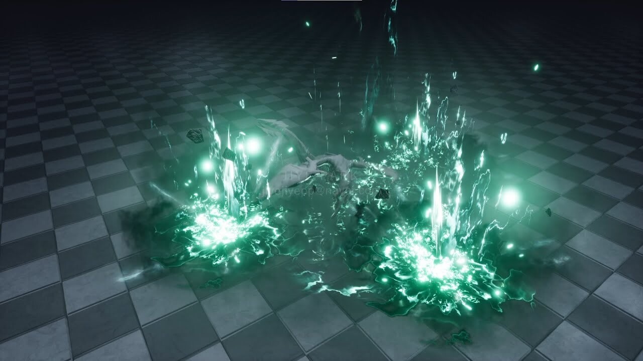 ArtStation - UE4 VFX Dragon Attack