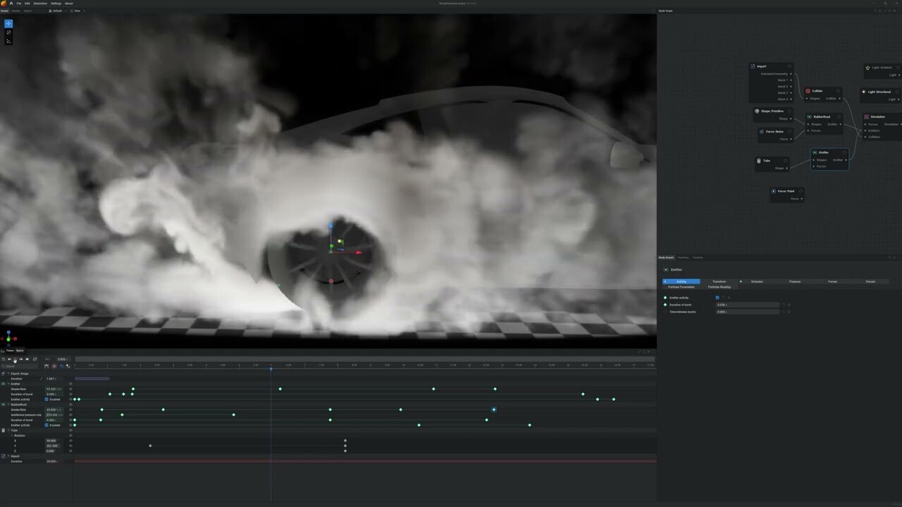 ArtStation - Realtime Smoke and fire Studies
