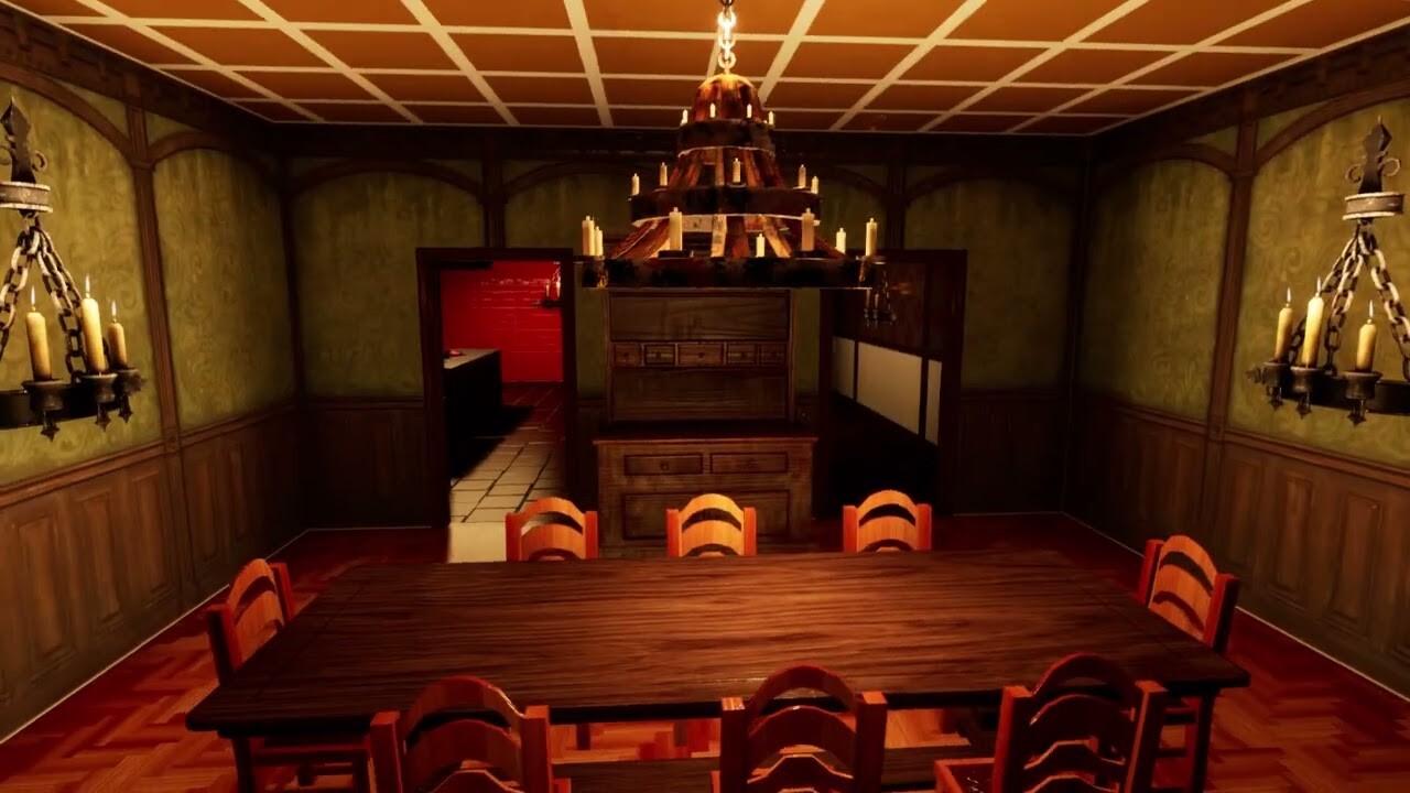 ArtStation - Evil Mansion