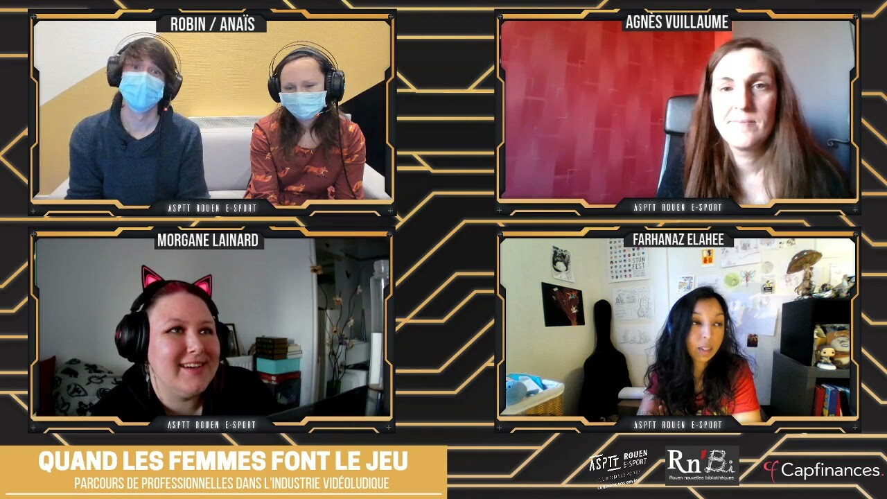 ArtStation - Table Ronde en direct "Quand les femmes font le jeu"