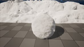 ArtStation - Simple Snow Material in UE5