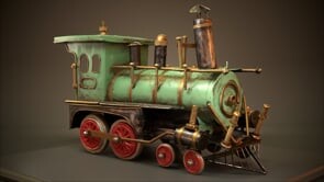 ArtStation - Toy Train