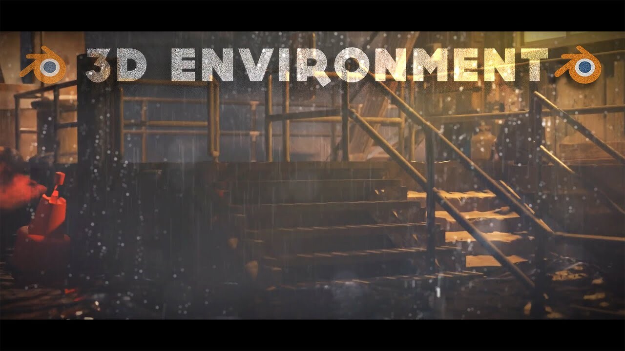 ArtStation - Atmospheric oil rig full render