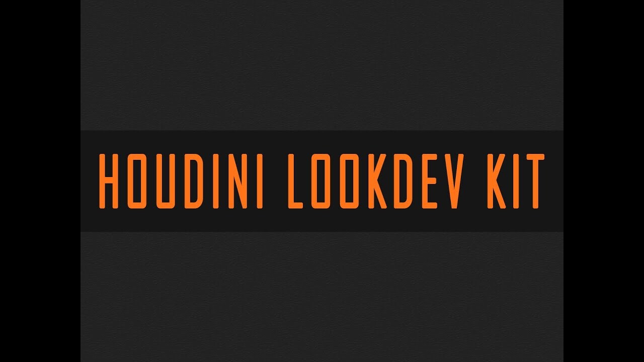 ArtStation - Houdini lookdev kit