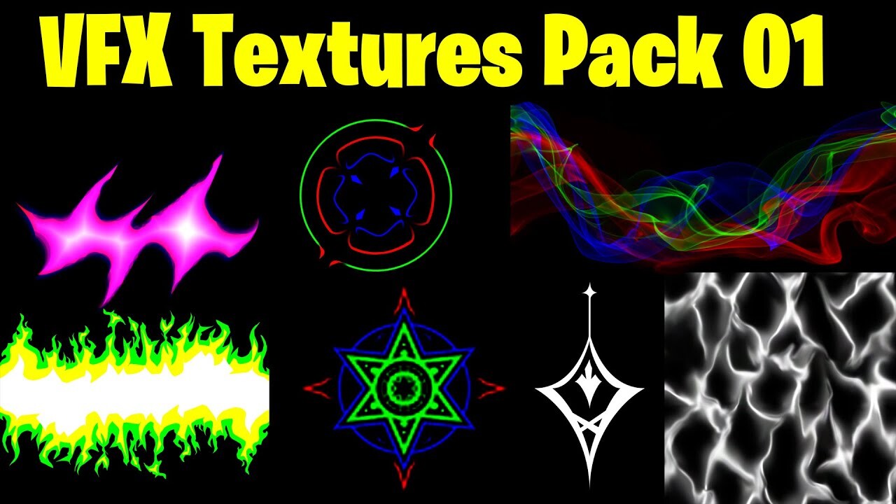 ArtStation - VFX Textures Pack 01 | Birthday Special 135 Textures in $ 4.9