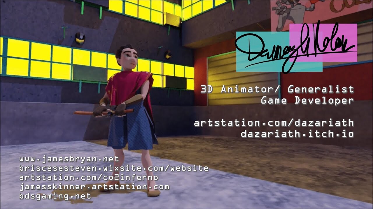 ArtStation - Animation Reel Darragh Nolan 2022